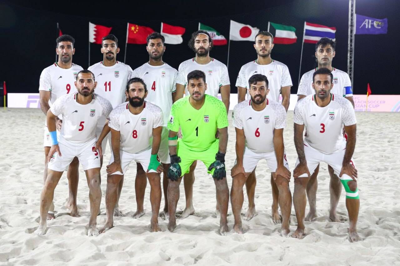 Iran beach soccer team announced for 2025 Asian Cup – PersianFootball.com
