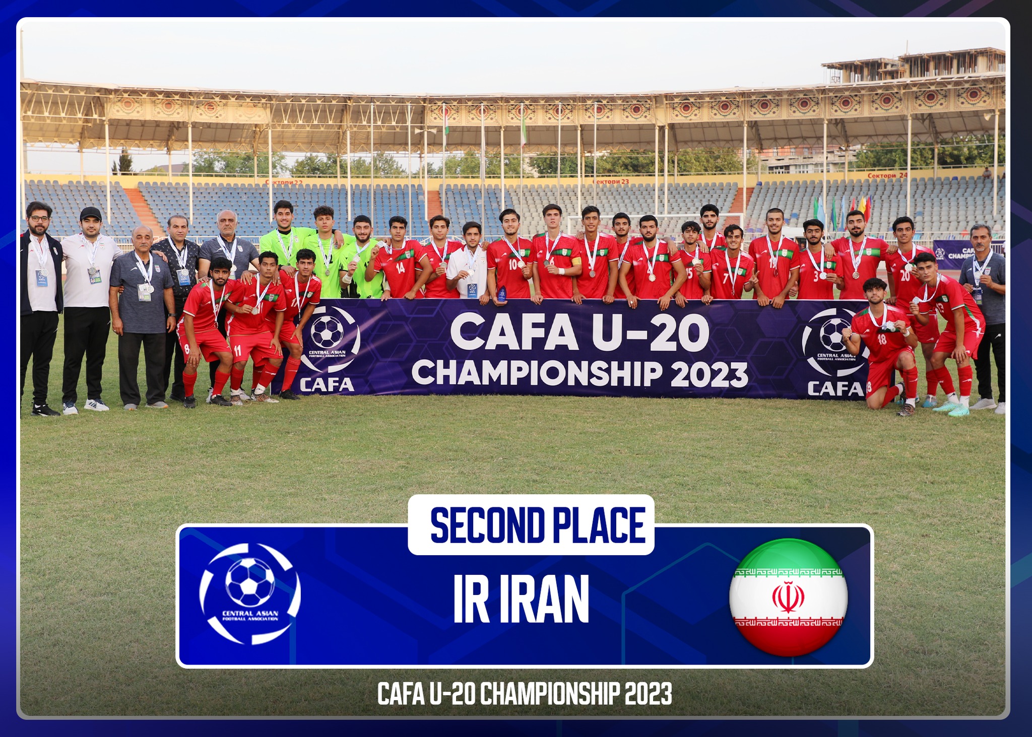 2023 CAFA U20 Championship: Iran defeats Tajikistan to finish in 2nd place [VIDEO ...