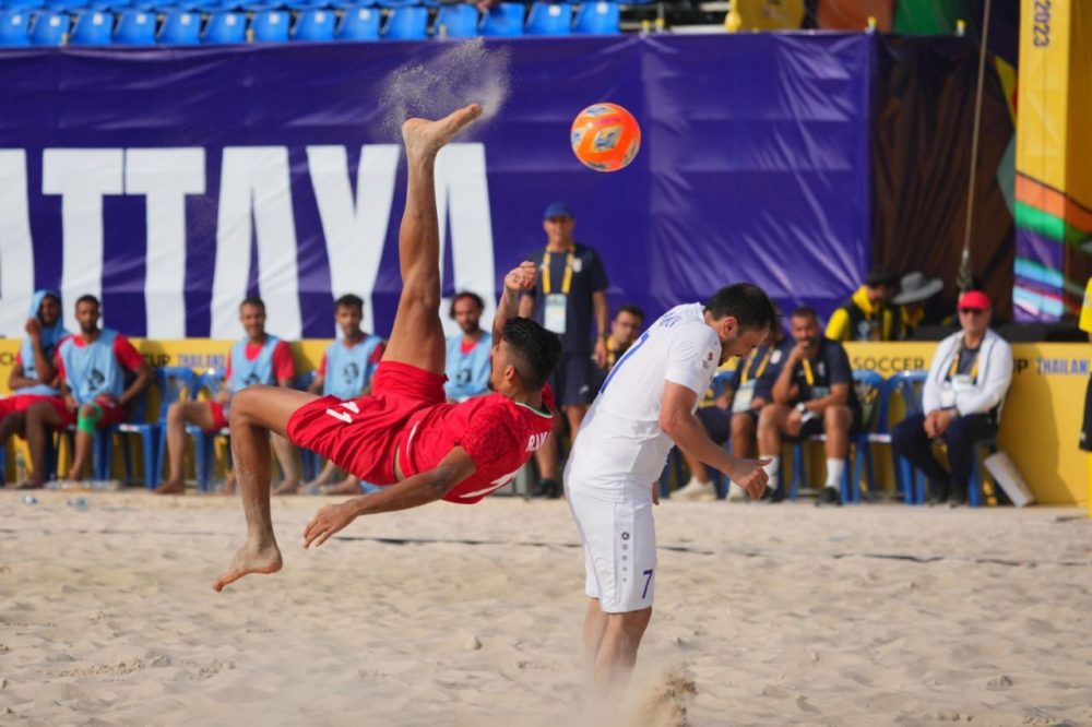 AFC Beach Soccer Asian Cup 2023: Iran into semis after victory against Uzbekistan [VIDEO ...