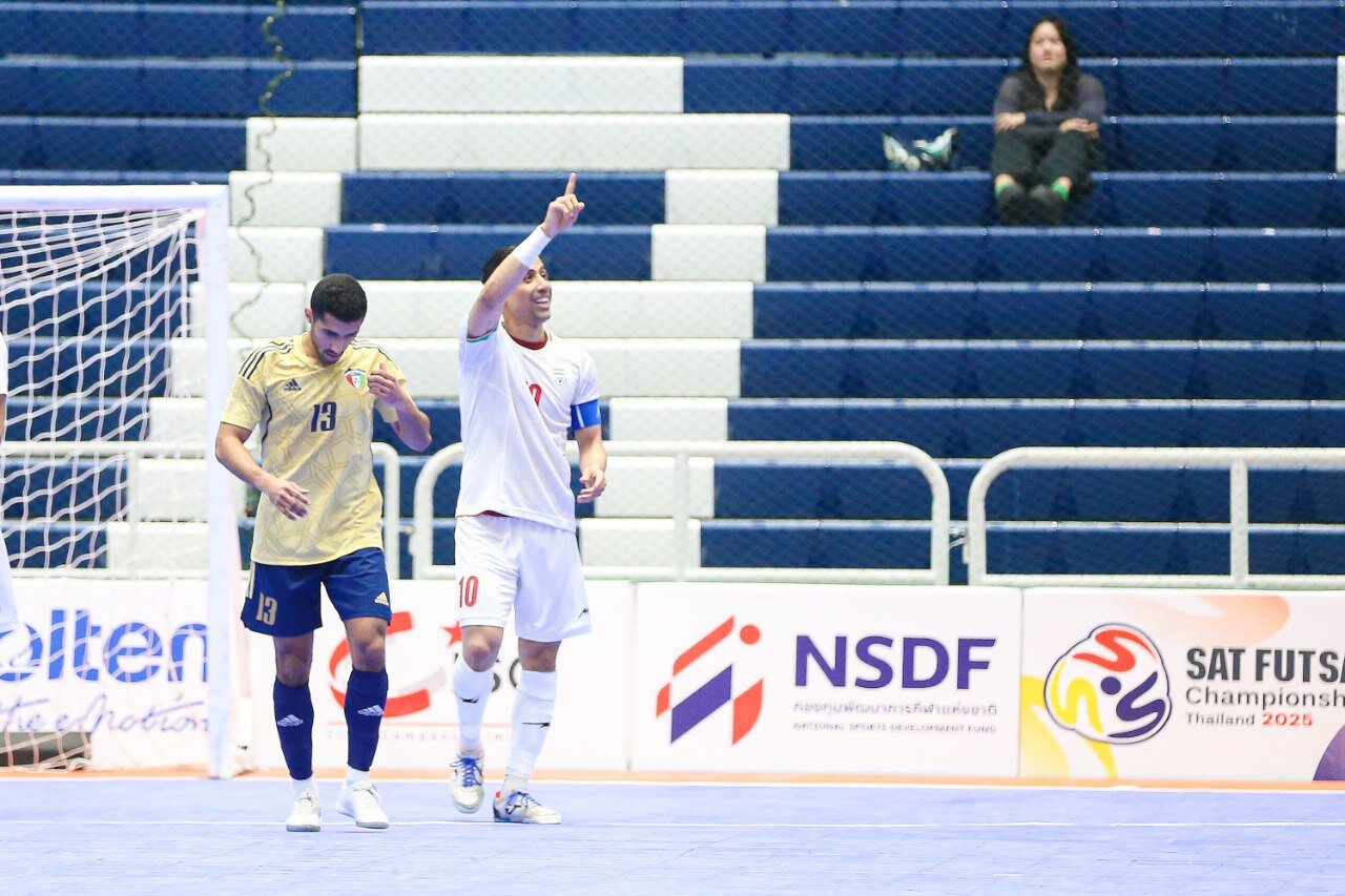 Iran defeat Kuwait in SAT Futsal Championship Thailand 2025 [VIDEO] – PersianFootball.com