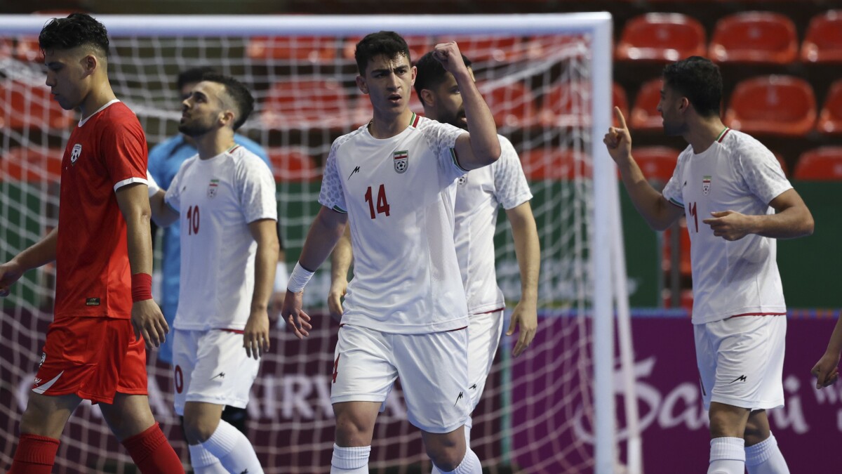 Iran beat Afghanistan at 2024 AFC Futsal Asian Cup opener [VIDEO ...